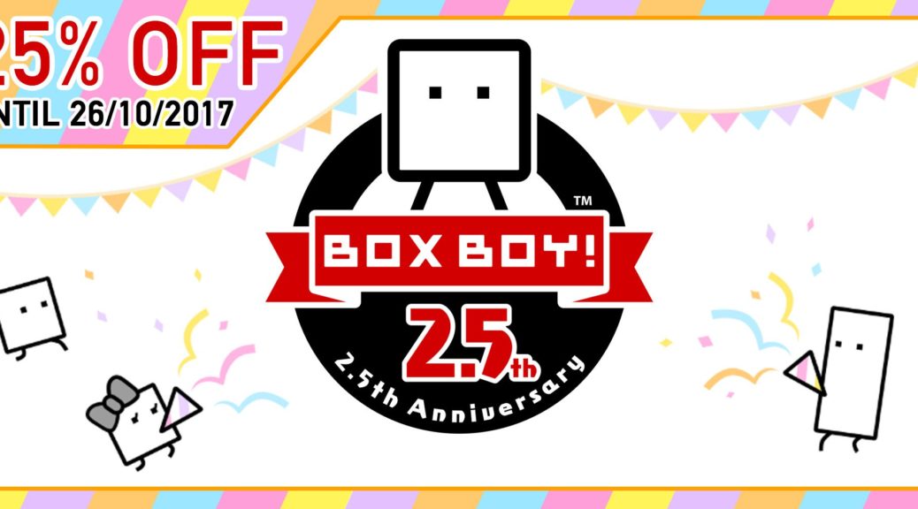 Europe: BOXBOY! Franchise Gets A 2.5 Anniversary Sale – NintendoSoup