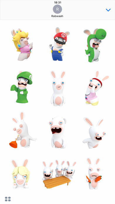 Mario + Rabbids Stickers Added To iMessage – NintendoSoup