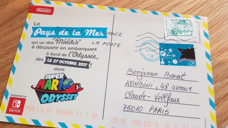 Nintendo France Sends Super Mario Odyssey Post Cards To Press ...