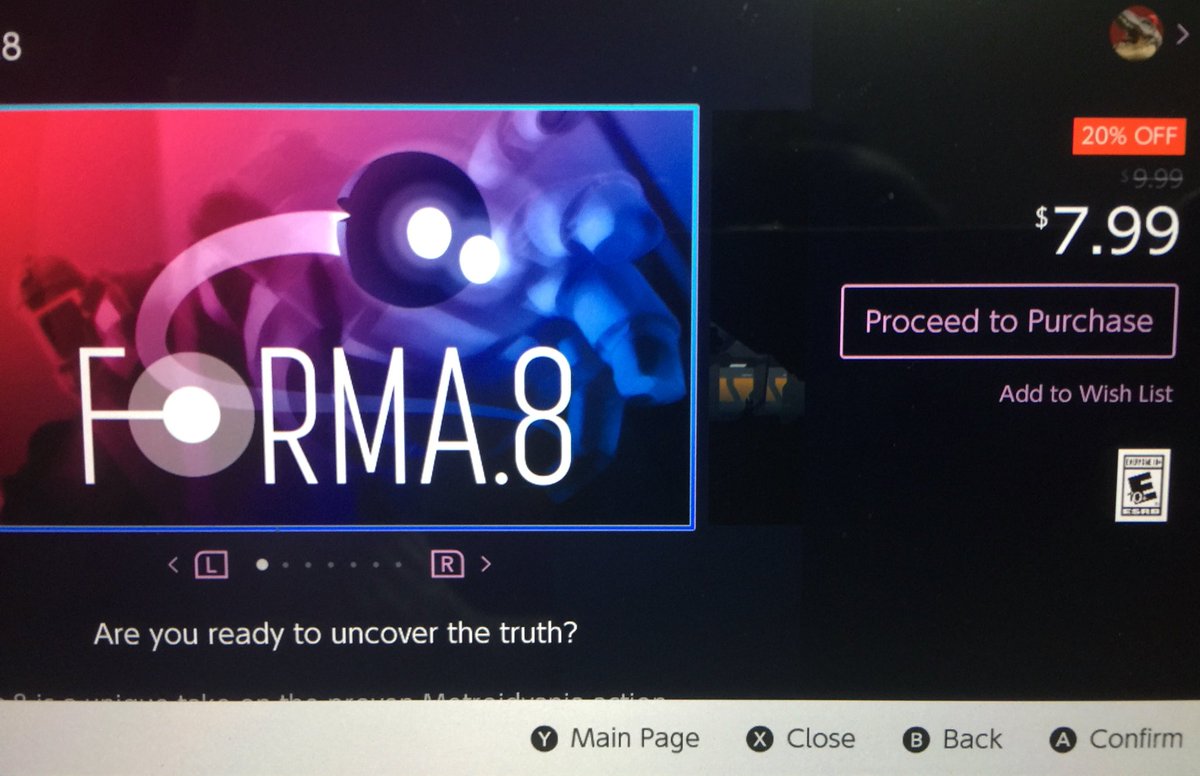 Forma.8 Now 20% Off On The Switch eShop – NintendoSoup