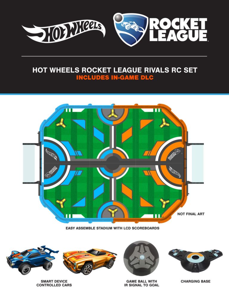 Hot Wheels Rocket League Toy Set Coming This Fall – NintendoSoup