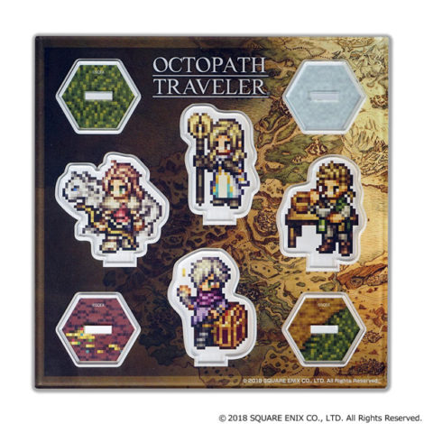 Square Enix Reveals Official Octopath Traveler Merchandise For Japan ...