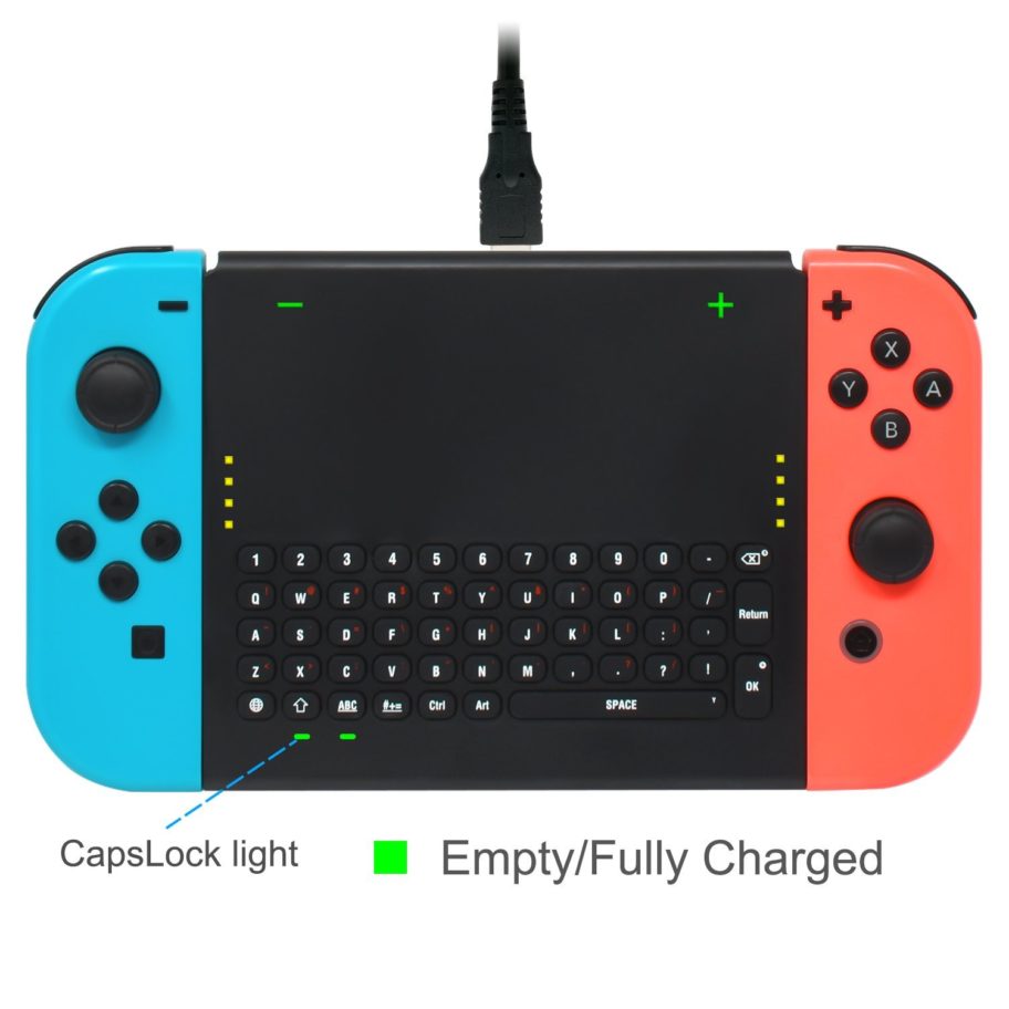 Wireless Nintendo Switch Keyboard Grip Now Available – NintendoSoup