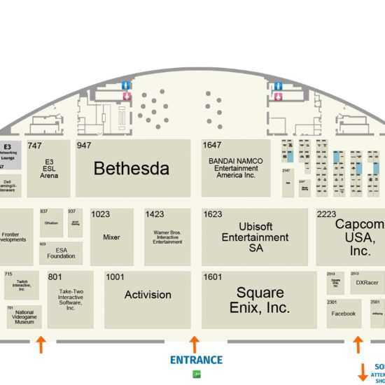 Final Floor Plans For E3 2018 Have Been Released – NintendoSoup