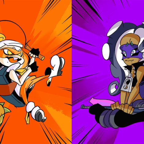 Here’s More Artwork Of Teenage Mutant Ninja Turtles Round 2 Splatfest ...