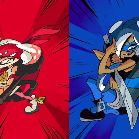 Nintendo Shares More Pictures Of The TMNT Raph Vs Leo Splatfest ...