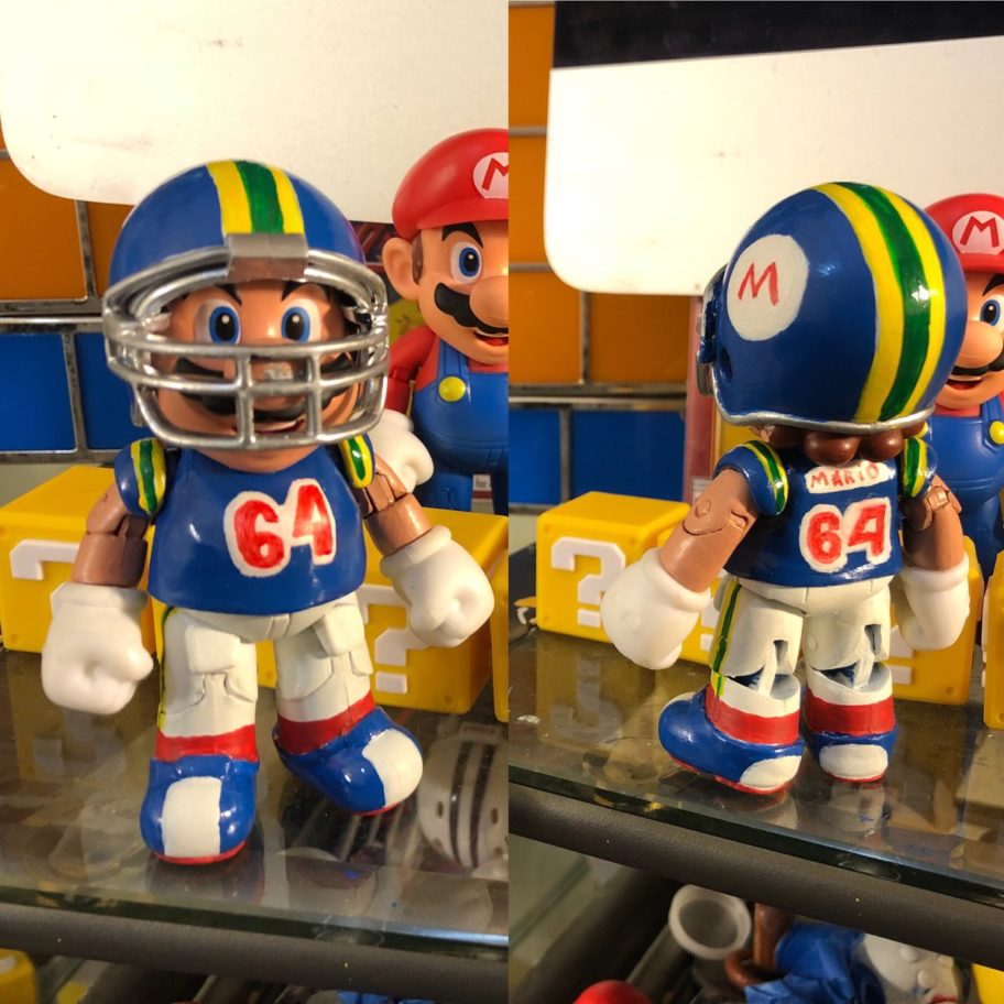 Fan Art: Samurai Mario, Donald Trump Mario, And Pikachu Mario Figurines ...