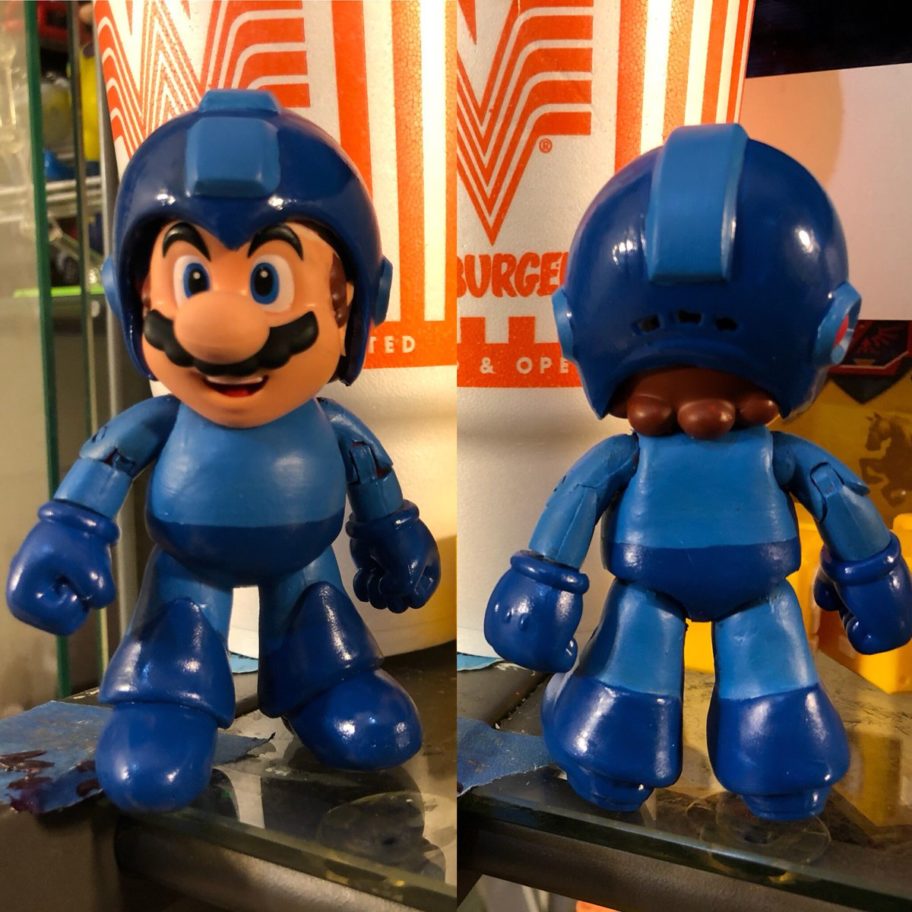 Fan Art: Samurai Mario, Donald Trump Mario, And Pikachu Mario Figurines ...