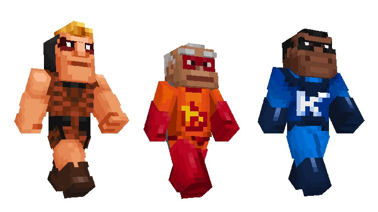 The Incredibles Skin Pack Out In Minecraft – NintendoSoup