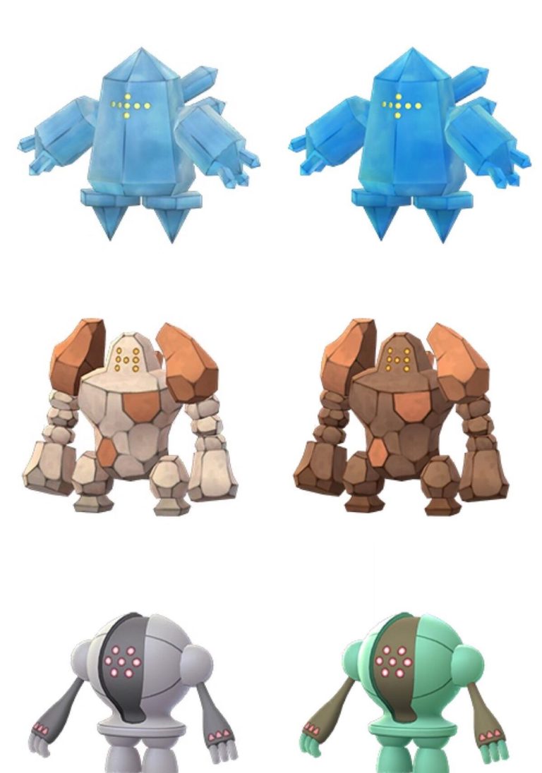 Regice, Regirock, And Registeel Are Coming To Pokemon GO – NintendoSoup