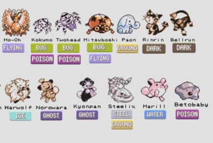 Here’s A Look At Prototype Pokemon With Names And Typing From Pokemon ...