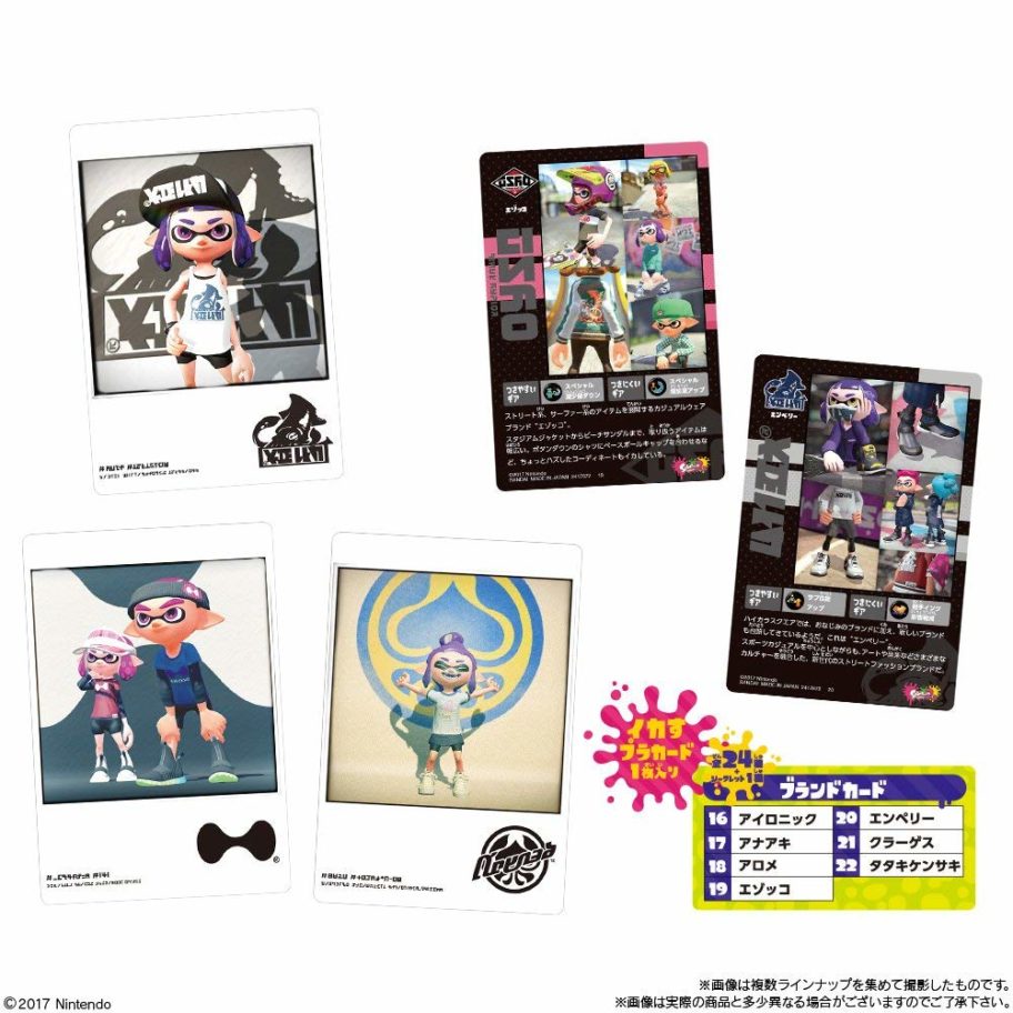 Splatoon 2 Art Cards With Wafers Hitting Japan Next Month – NintendoSoup