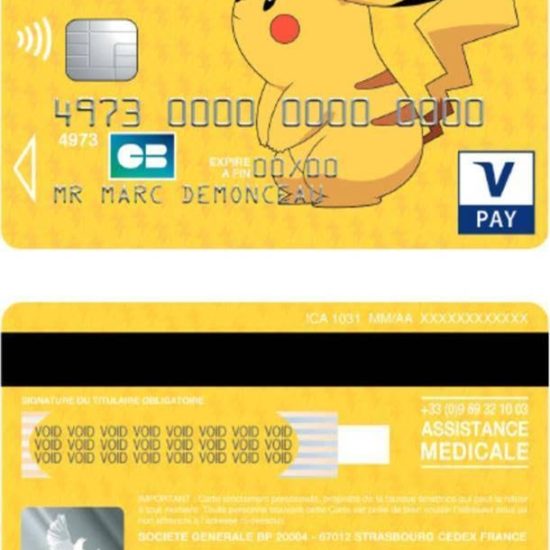 You Can Only Catch These Limited Edition Pokemon Credit Cards In France ...