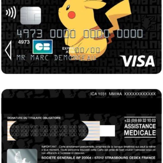 You Can Only Catch These Limited Edition Pokemon Credit Cards In France ...