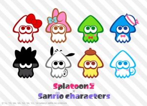 Nintendo Shares More Details On Upcoming Splatoon 2 X Sanrio Merch ...