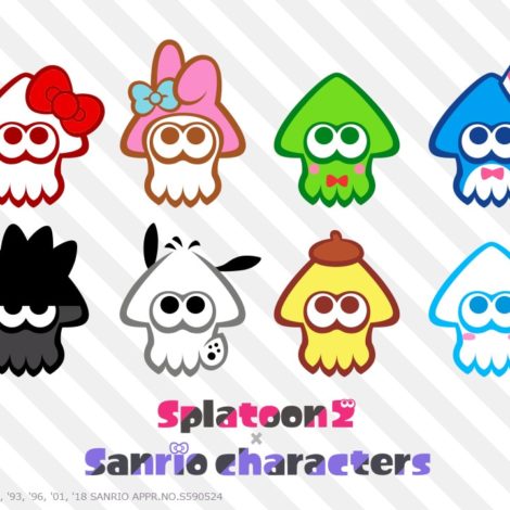 Nintendo Shares More Details On Upcoming Splatoon 2 X Sanrio Merch ...