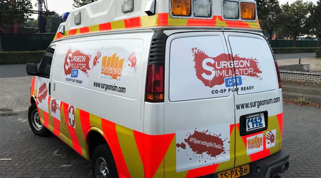 You Can Try Out Surgeon Simulator CPR In This Ambulance At Gamescom ...