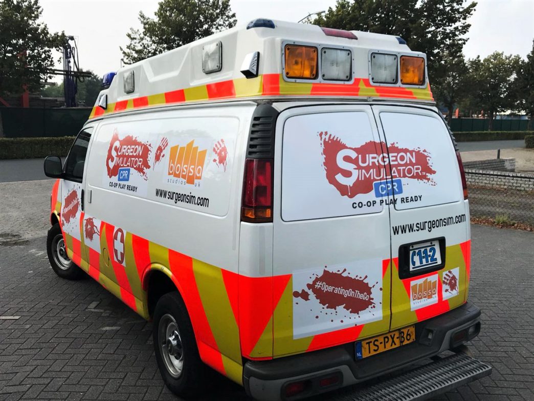 You Can Try Out Surgeon Simulator CPR In This Ambulance At Gamescom ...