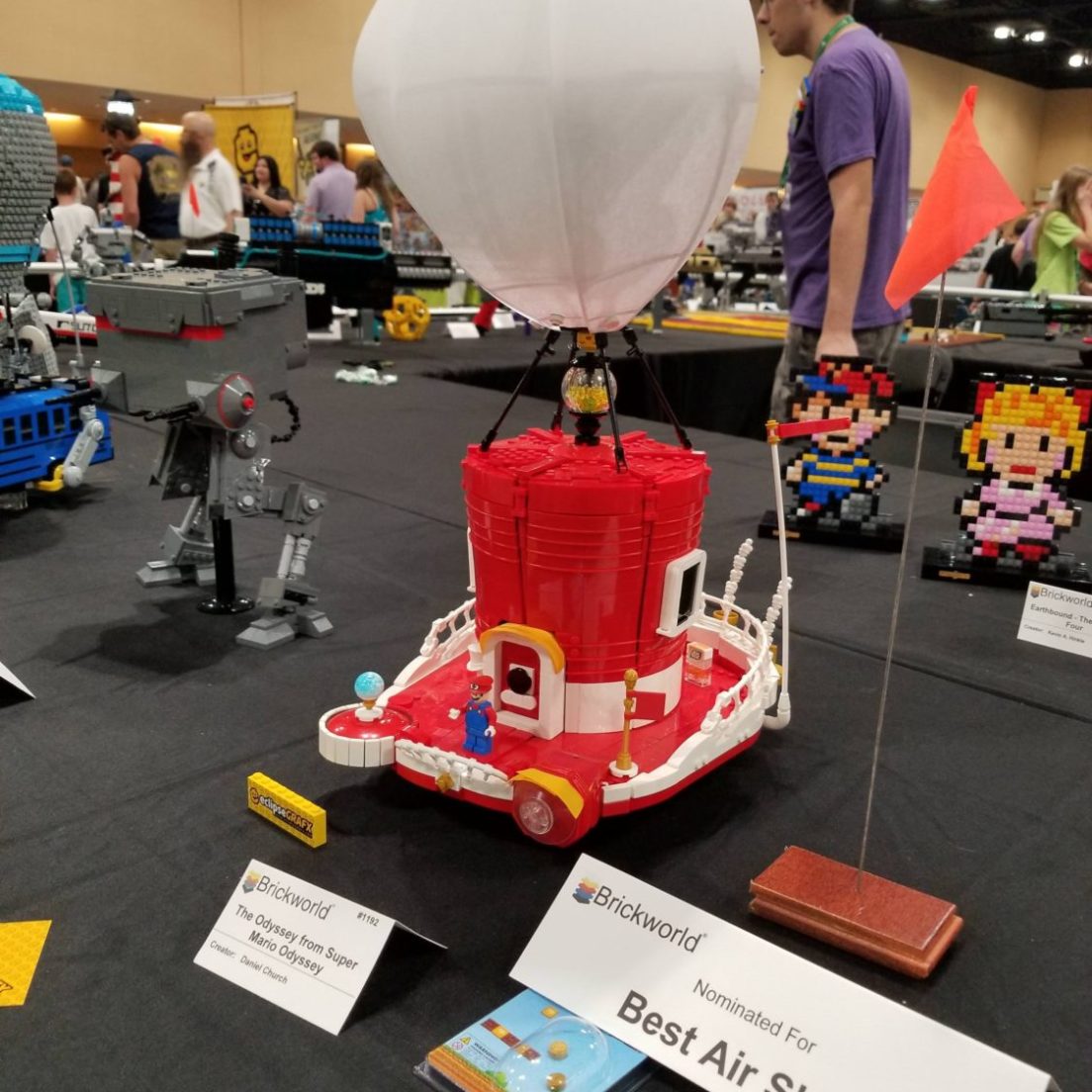 This Super Mario Odyssey Ship Is Built With LEGO – NintendoSoup