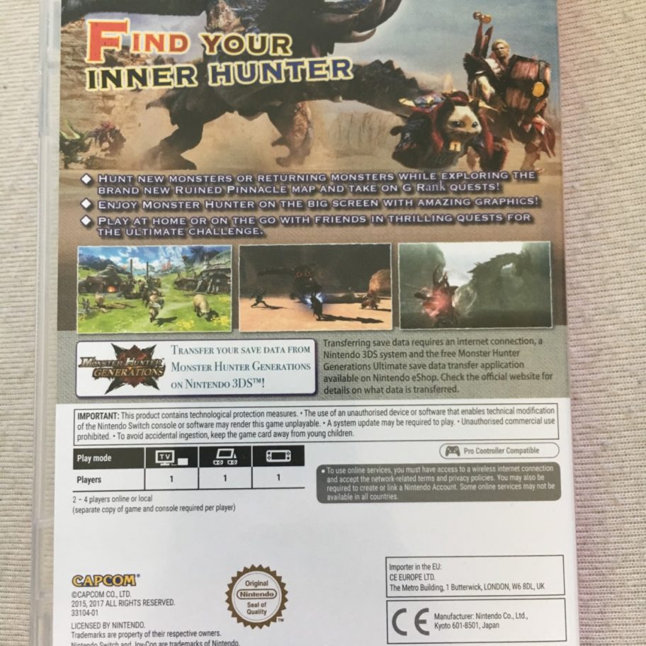 Monster Hunter Generations Ultimate’s Inner Cover Art Is So Stunning ...