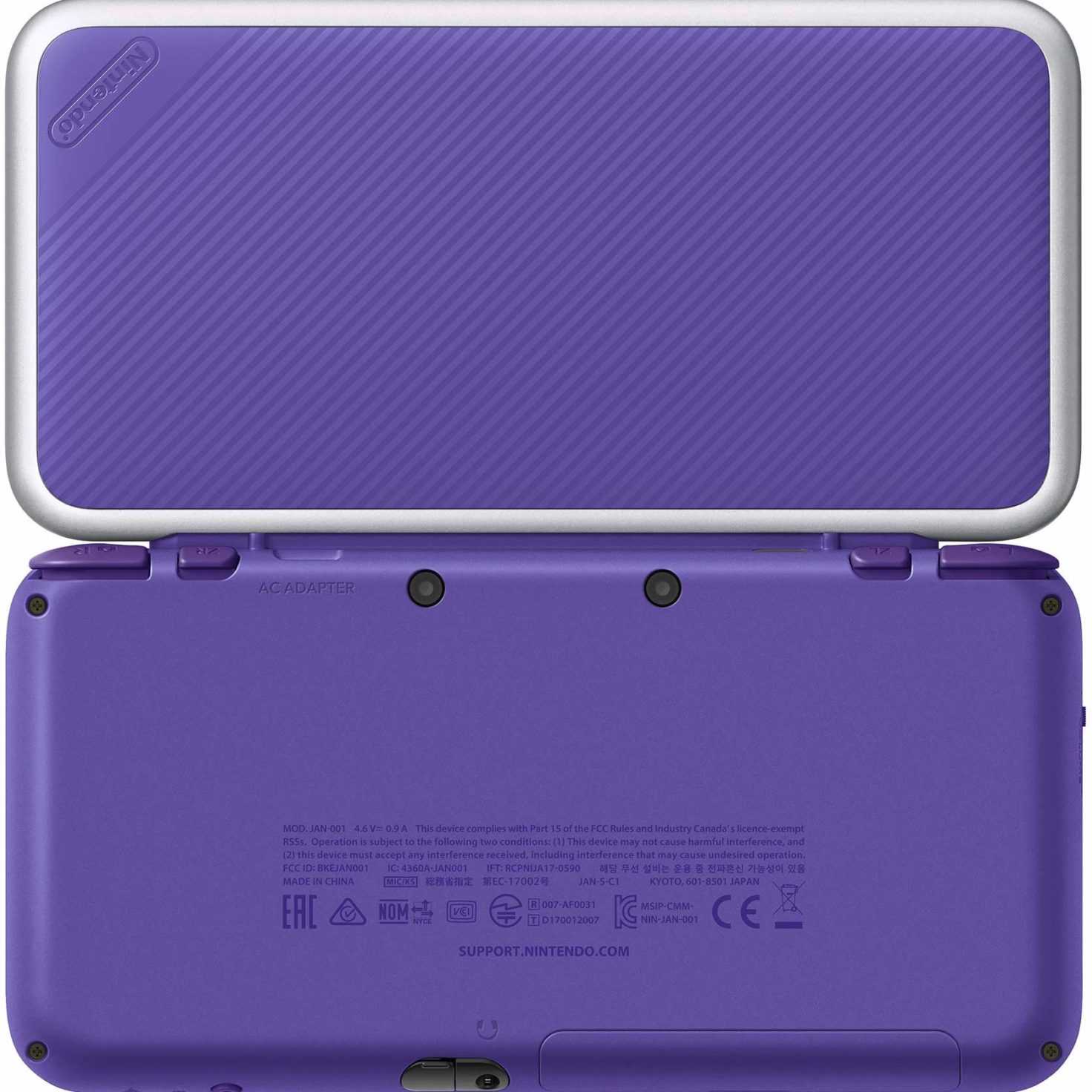 Here’s More Pictures Of The Purple Silver New Nintendo 2DS XL ...