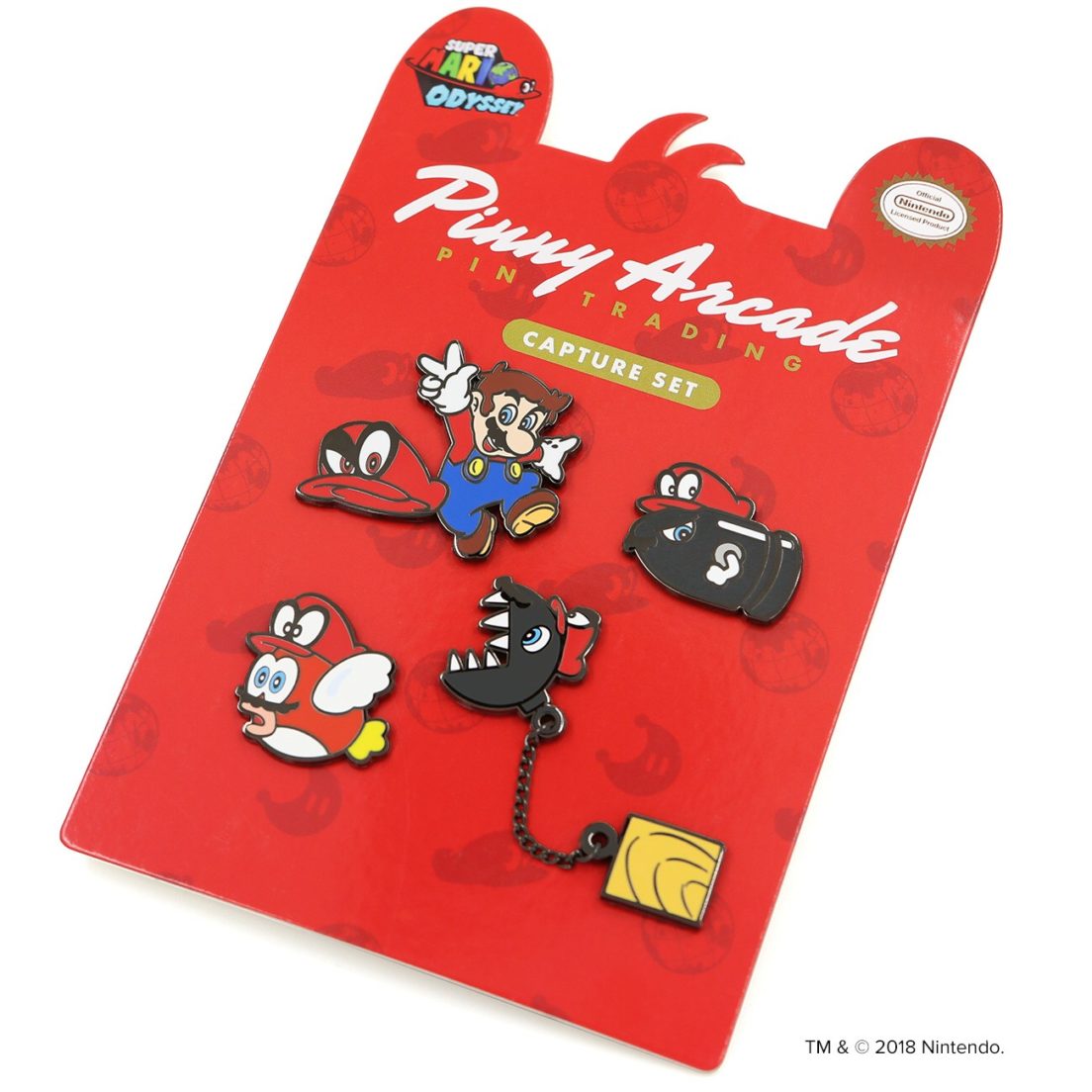 Penny Arcade Releases Super Mario Odyssey Pin Set – NintendoSoup