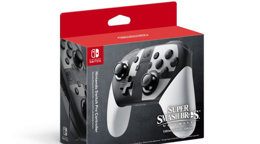 Super Smash Bros. Ultimate Pro Controller And Bundle Officially ...