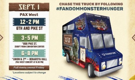 PAX West: Monster Hunter Food Truck Serving Free Food Today And ...
