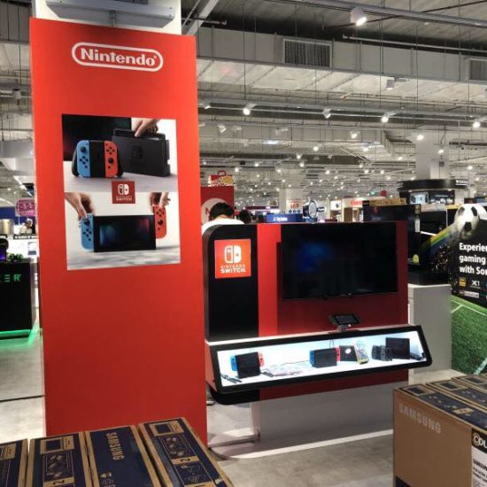 First Official Nintendo Switch Demo Unit Appears In Singapore ...