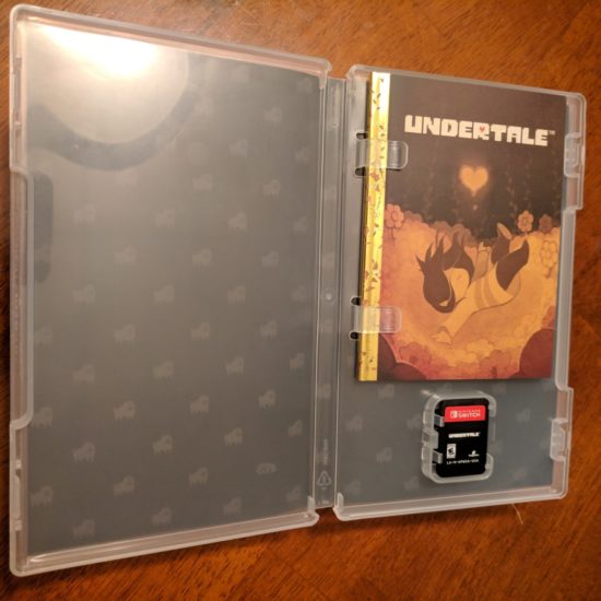 Check Out Unboxing Images Of Undertale For Nintendo Switch – NintendoSoup