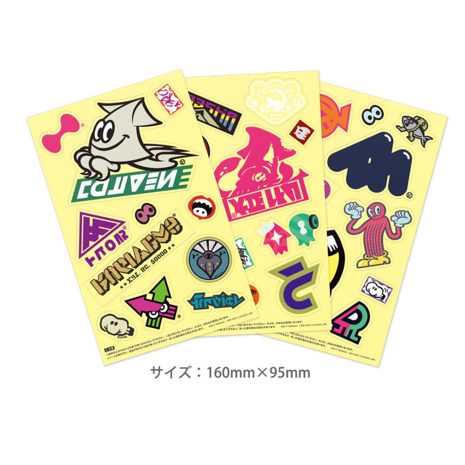 Splatoon 2 Original Sticker (3 Sticker Set) – NintendoSoup