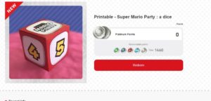 Super Mario Party Dice Block And Party Hats Available On My Nintendo ...