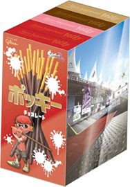 Ezaki Glico Pocky Assortment Splatoon Set With T-Shirt And Sleeve (Red ...