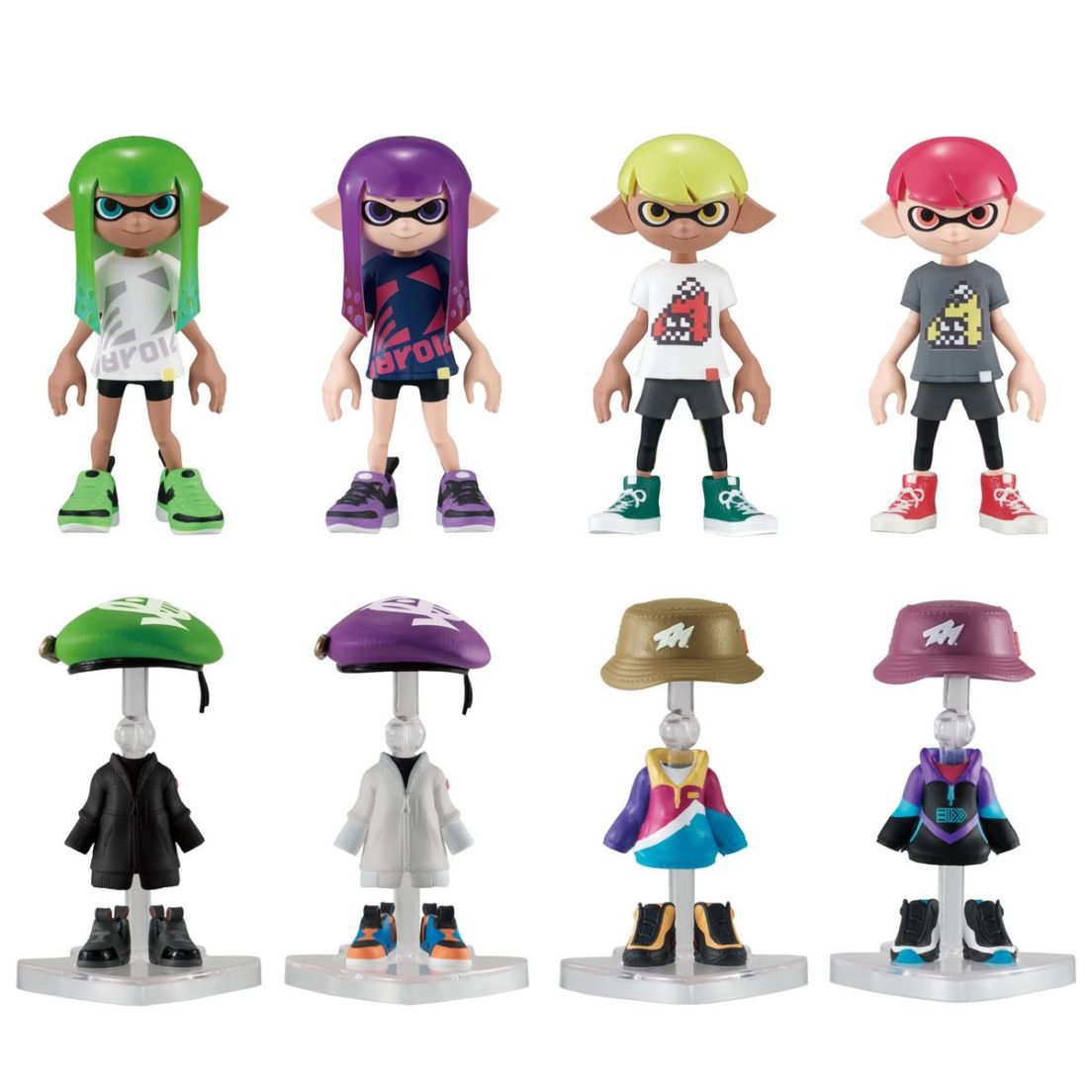 Splatoon 2 Dress Up Figures Collection 3 Up For Purchase – NintendoSoup