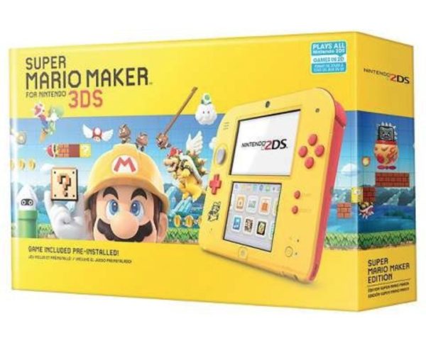 Super Mario Maker Edition Nintendo 2DS Revealed In North America ...
