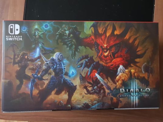 First Look At The Back Of Nintendo Switch Diablo III Limited Edition ...