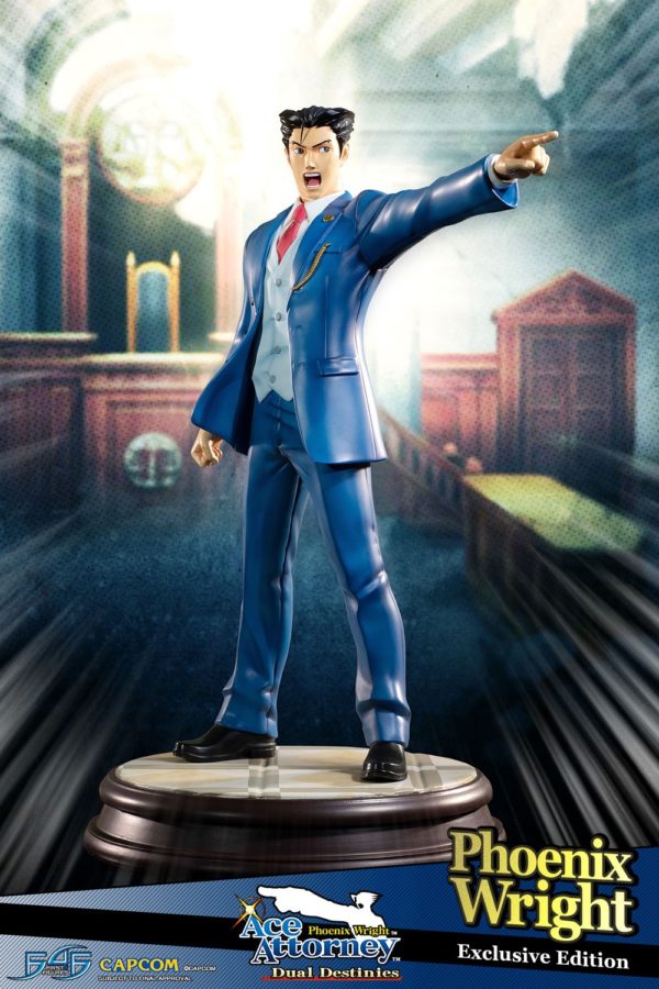 All Three Editions For F4F Phoenix Wright Statue Revealed, Pre-orders ...