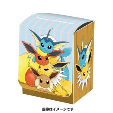 Pokemon Trading Card Game (TCG) Deck Case Intimate Friends Eevee ...
