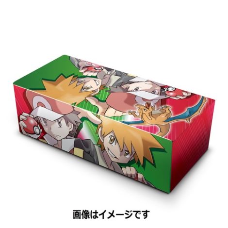 Pokemon Trading Card Game (TCG) Long Card Box Red & Green ver.2 ...