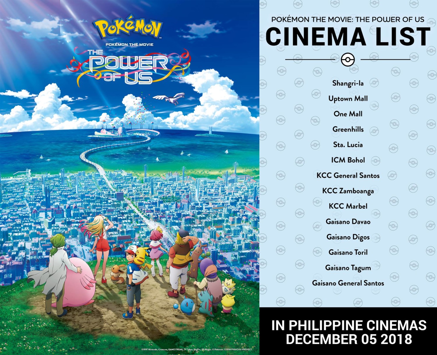 Catch Pokemon The Movie: The Power Of Us Screening On Philippine ...
