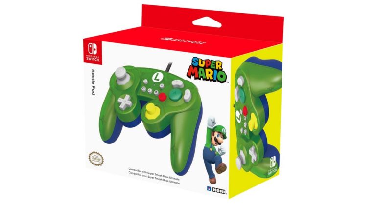 HORI Luigi GameCube Controller Is A GEO Exclusive In Japan, Has ...