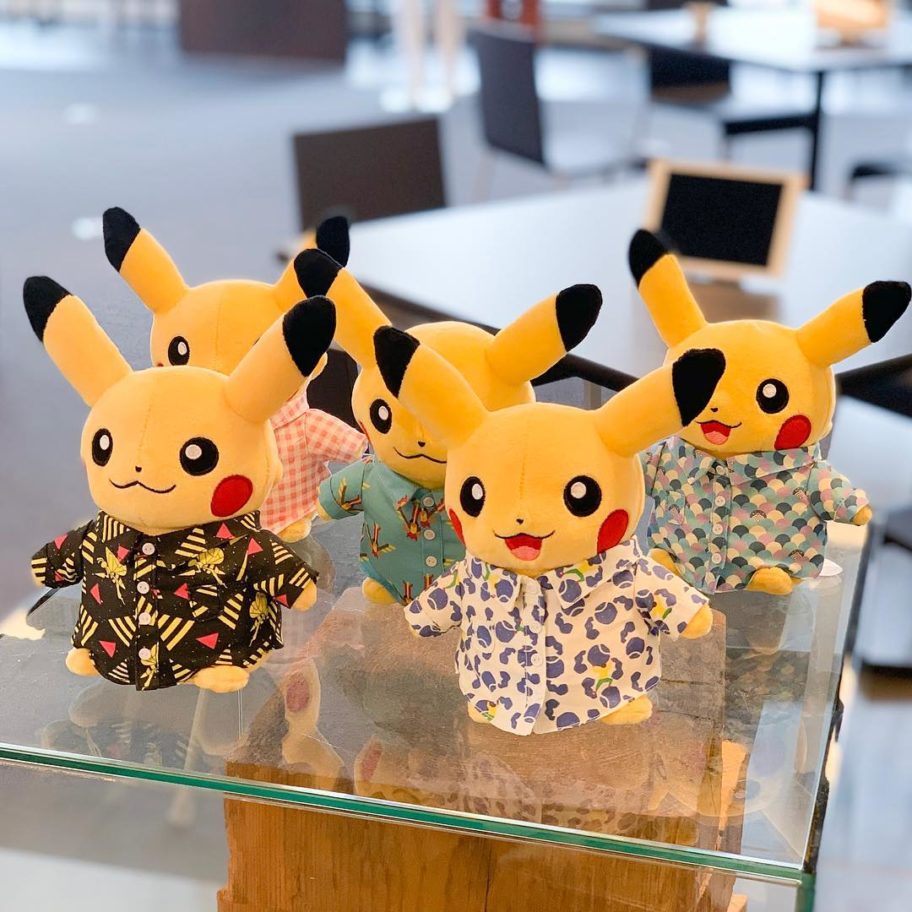 Pikachu Plushies Wearing Pokemon Shirts Unveiled – NintendoSoup