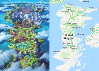 Here’s An In-depth Look At Pokémon Sword and Shield’s Galar Region Map ...