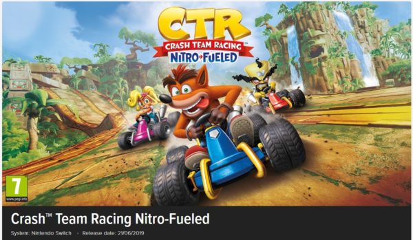 First Screenshots Of Crash Team Racing Nitro-Fueled On Nintendo Switch ...