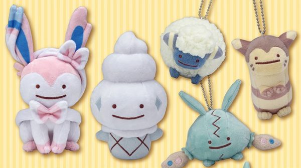 Pokemon Center Japan’s Transform Ditto Plushies Featuring Sylveon ...