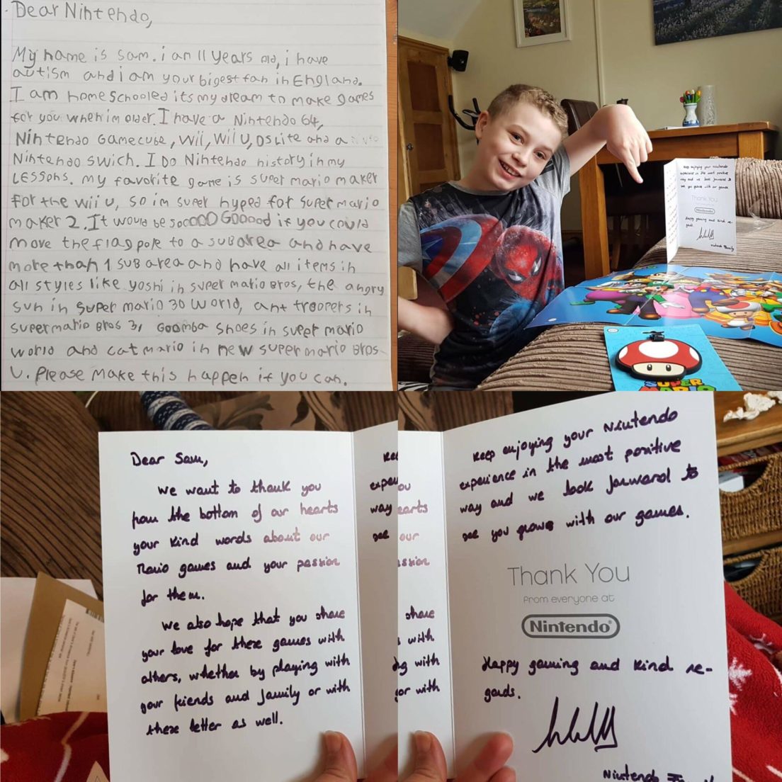 Nintendo Sends Handwritten Response To 11-Year-Old’s Fan Letter ...