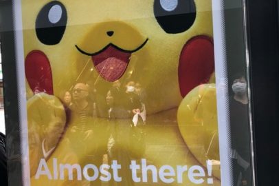 Adorable Bus Stop Ads Leading The Way To Pokemon Center Kyoto Spotted ...