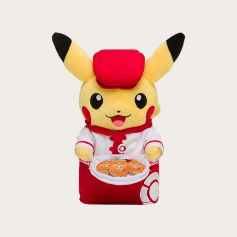Pokemon Cafe Exclusive Chef Pikachu And Waitress Pikachu Plush Set ...