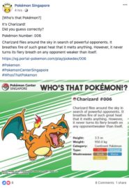 Official Pokemon Facebook Page Calls Charizard A Ground Type Pokemon ...