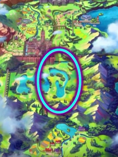 Huge Clue On Pokemon Sword/Shield’s Galar Map Points To Super Giant ...